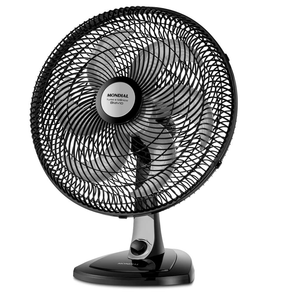 Ventilador De Mesa Mondial Turbo Silêncio Bravio 50cm 3 Velocidades