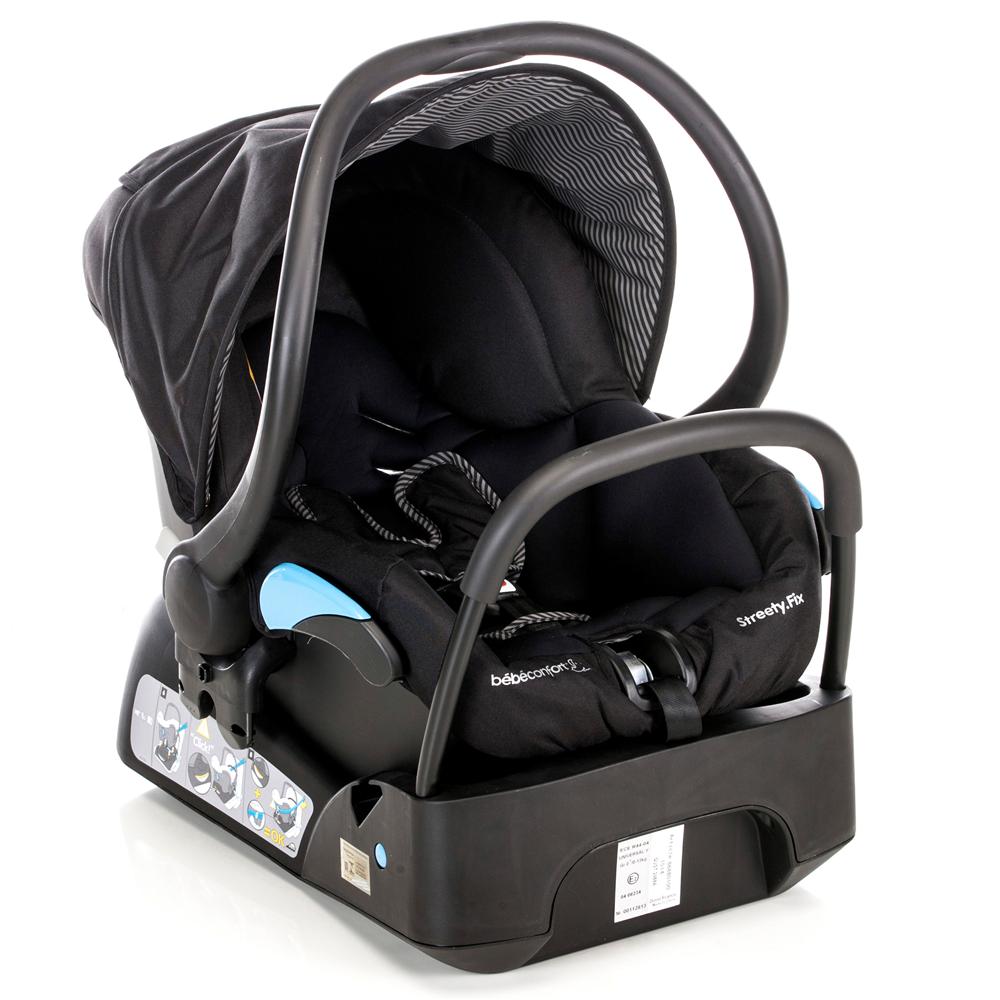 Bebe Conforto Streety.fix Black Bébé Confort 8689 - 0 a 13 Kg - Bebês ...