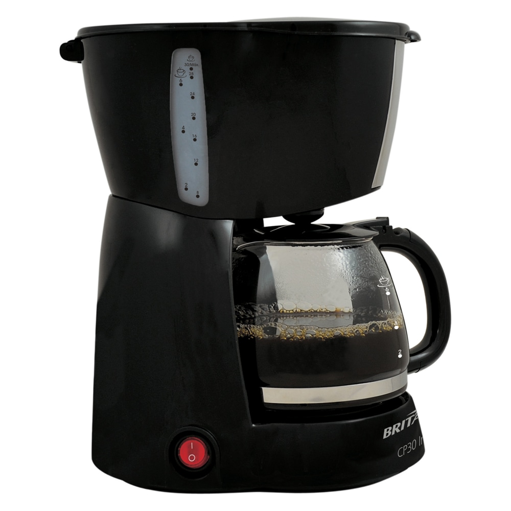 Cafeteira Elétrica Britânia CP30 - Preto/Inox - Cafeteiras Elétricas ...