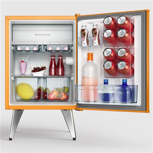 Mini Refrigerador Brastemp Retrô BRA08BY 76 Litros – Amarelo - Mini ...
