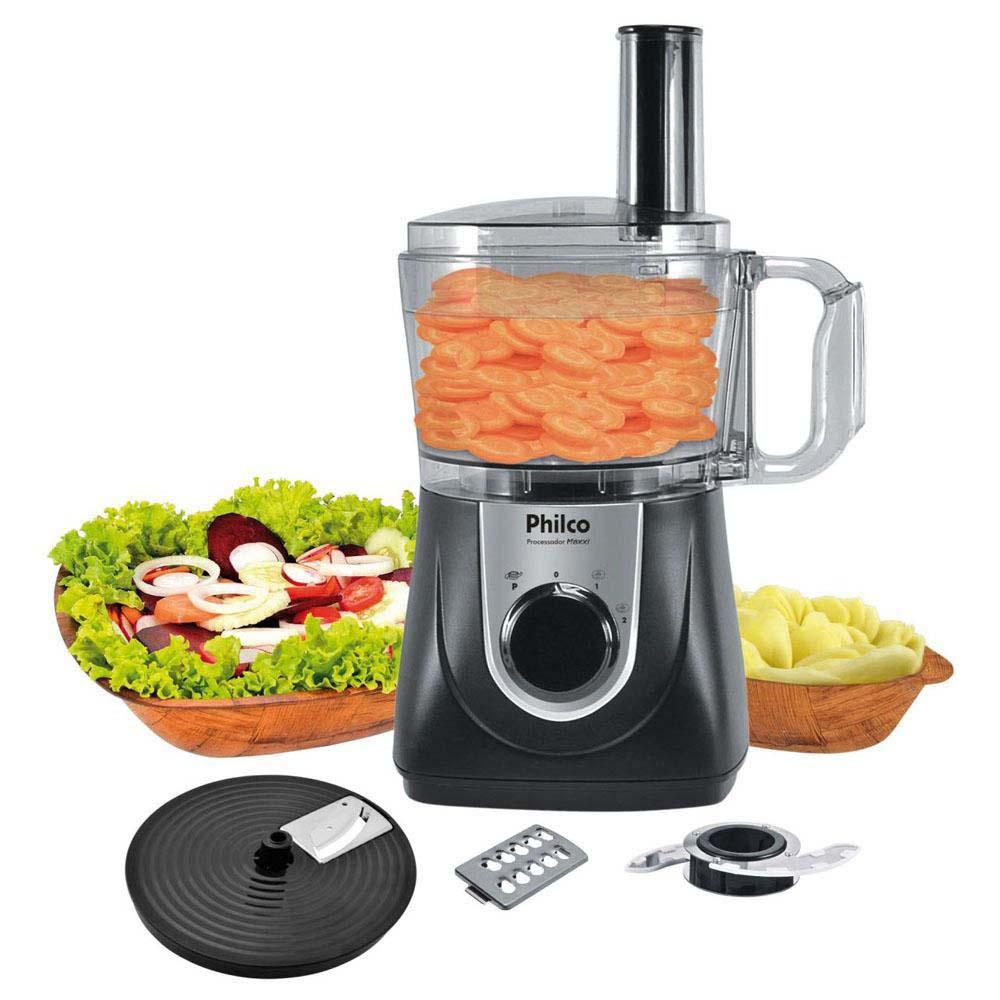 Processador de Alimentos Philco Maxxi Preto - 475W - Processador de ...