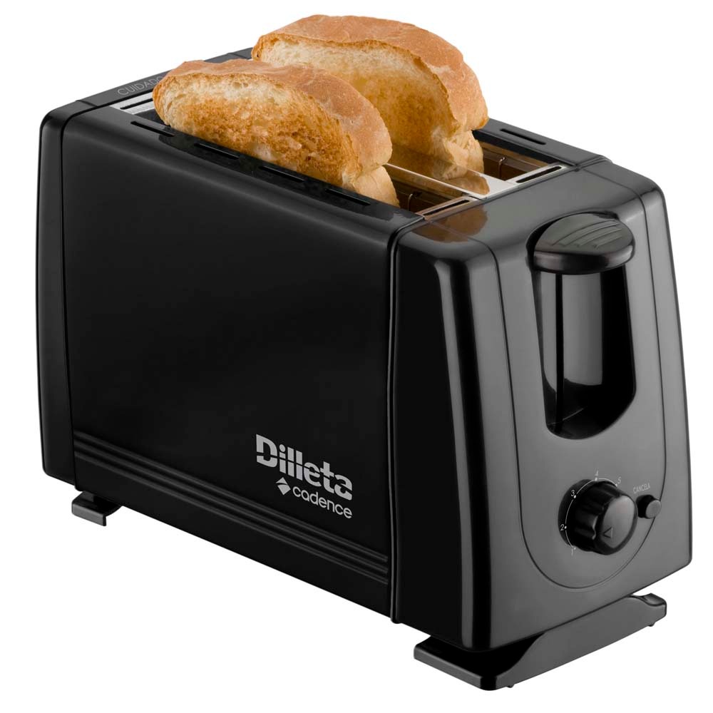 Torradeira Elétrica Dilleta Cadence com 7 níveis de temperatura TOR104 ...