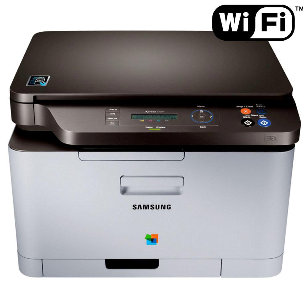 Multifuncional Laser Samsung Xpress SL-C460W - Impressora, Copiadora e ...