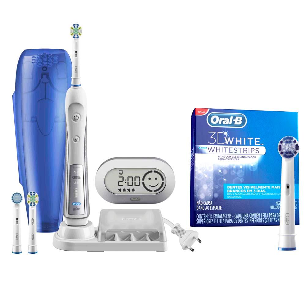 Escova Dental Elétrica Recarregável Oral-B Professional Care 5000 ...