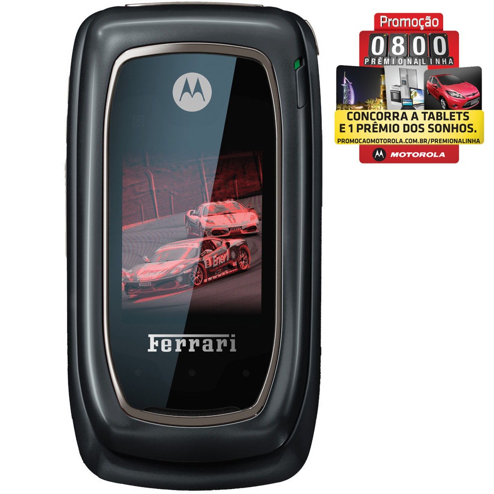 Nextel Motorola i897 Ferrari com Câmera 2MP, Bluetooth, GPS, MP3 e ...