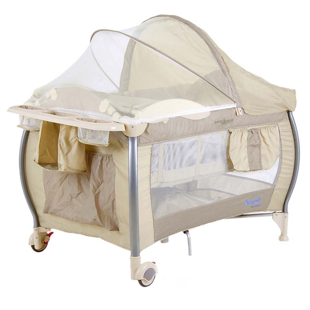 Berco Desmontável Burigotto Nanna 5029 Brown Check - Berços e Cercados ...