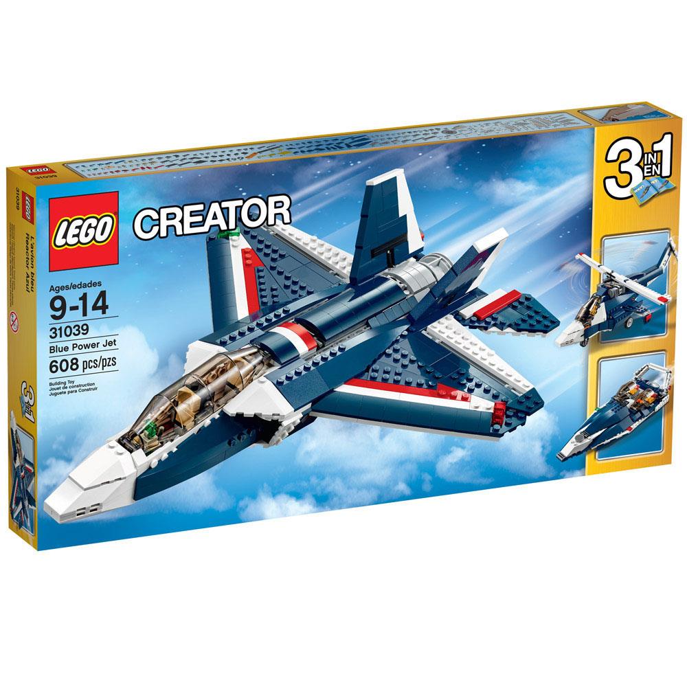 LEGO Creator Avião a Jato Azul - Lego no PontoFrio.com