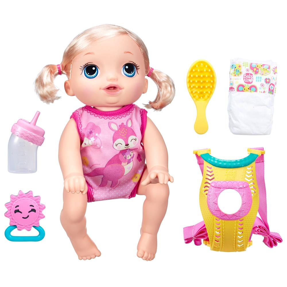 Boneca Baby Alive Hasbro Hora do Passeio - Loira - Baby Alive | Ponto ...