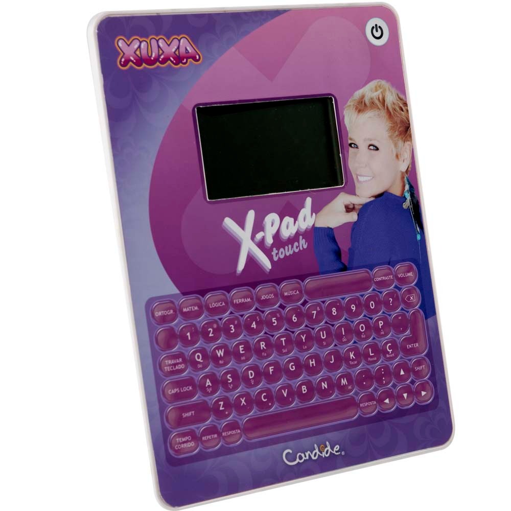 Tablet Xuxa Candide X-Pad Touch 3117 com 80 Atividades - Lilás ...