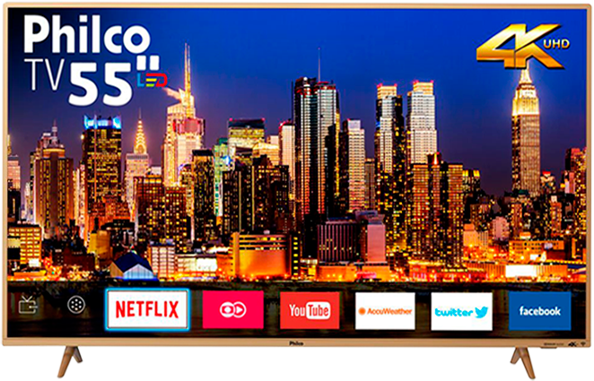 Smart TV LED 55" UHD 4K | Ponto