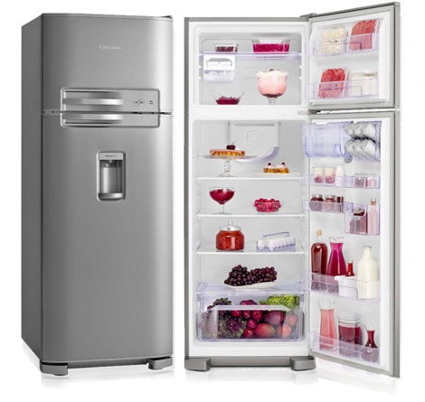 Refrigerador Electrolux Cycle Defrost Duplex DC50X com Dispenser de ...