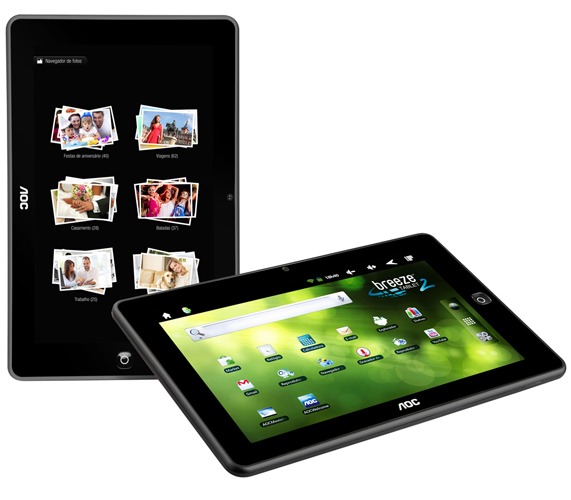Tablet AOC Breeze 2 MW0821 com 4GB, Wi-Fi, | Ponto
