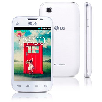 Smartphone LG L40 Dual D175 Branco | Ponto