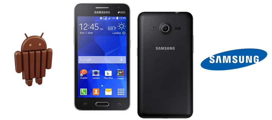 Smartphone Samsung Galaxy Core 2 Duos Preto | Ponto