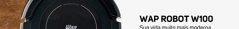 Aspirador de Pó Robô Wap Robot W100 | Ponto